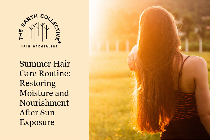 Summer Hair Care Routine Restoring Moisture After Sun The Earth