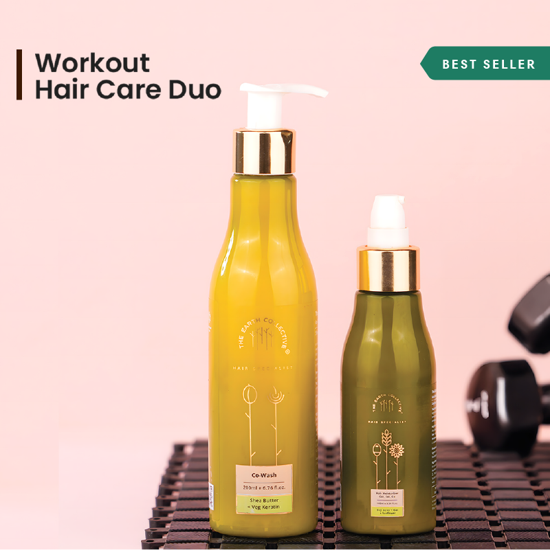 Workout Hair Care Duo | Quick Wash & Post-Wash Hair Care – The Earth ...