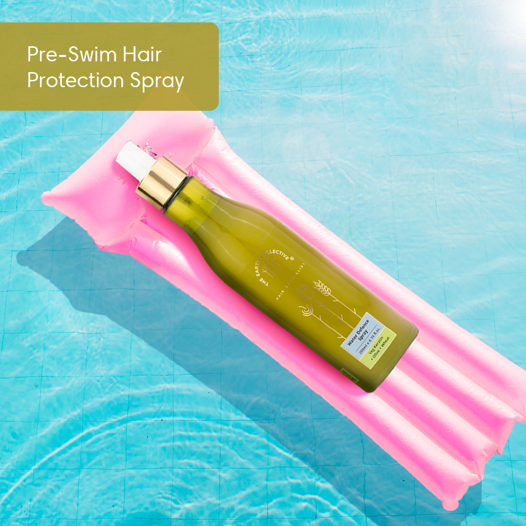 Pre-Swim Water Defence Hair Spray | Protection from Chlorine & Damage ...